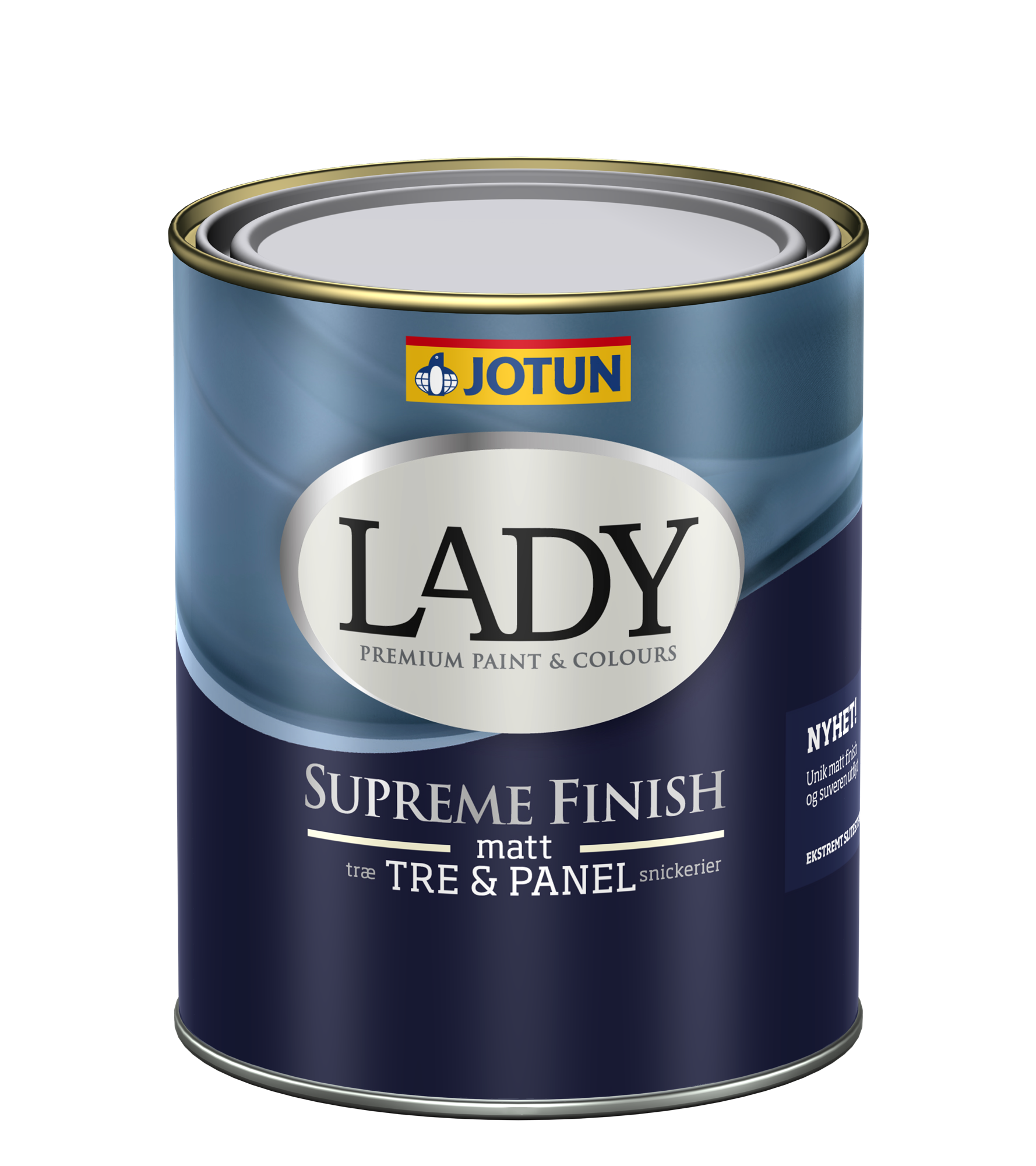 LADY Supreme Finish mat glans 5 - 2,7 L - Træ- & panelmaling ...